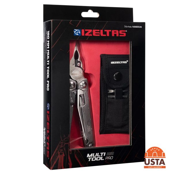 İzeltaş MultiTool Pro 15 Fonksiyonlu El Aleti Seti 180 mm – Usta Yapı ...
